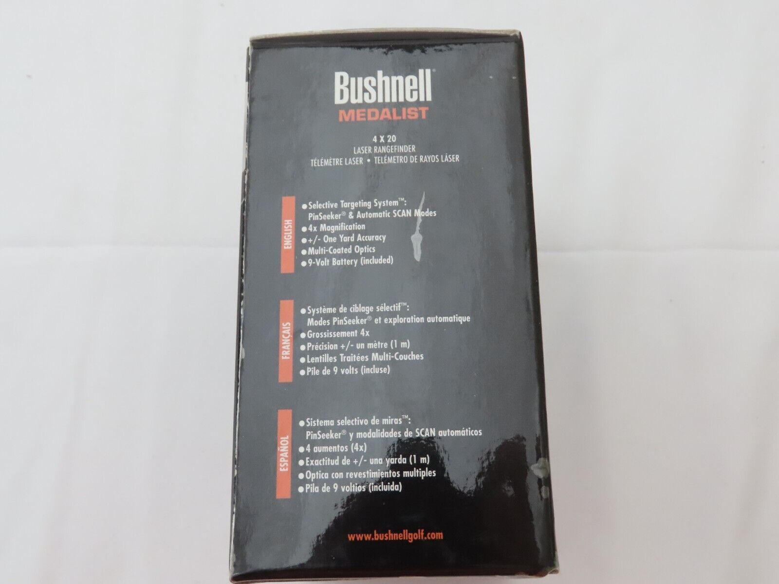 Golf Direct New Zealand. Bushnell Medalist Laser Golf Rangefinder